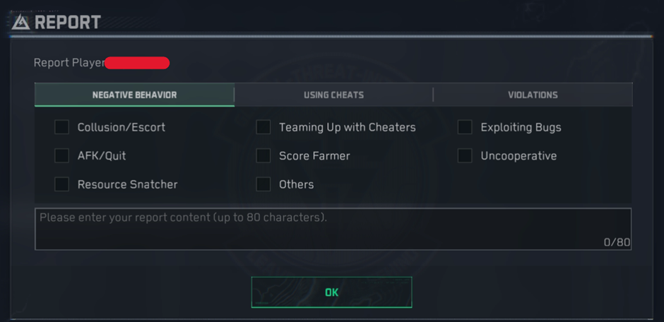 How To Report A Player – DF SG|MY|PH